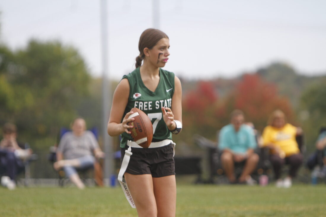 Free State girls flag football goes 2-1, loses in semifinal in first ...